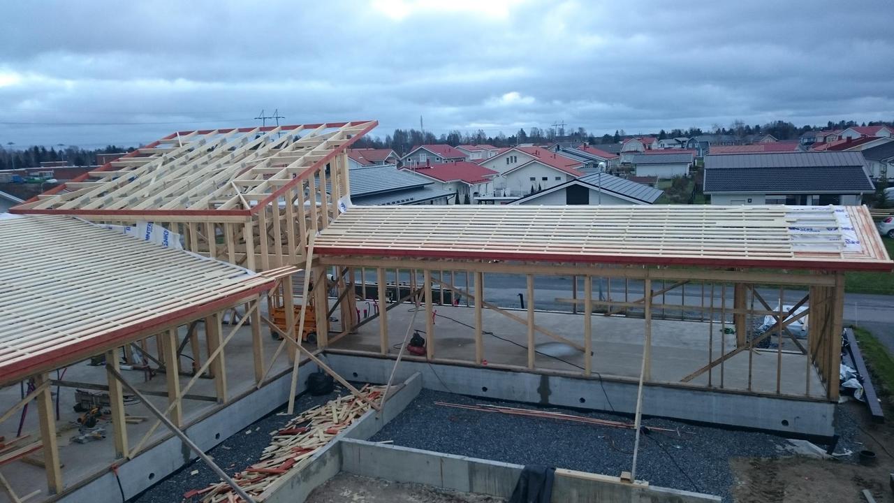 Karkassi ehitus – Üldehitus, Karkassitööd, Plaatimine